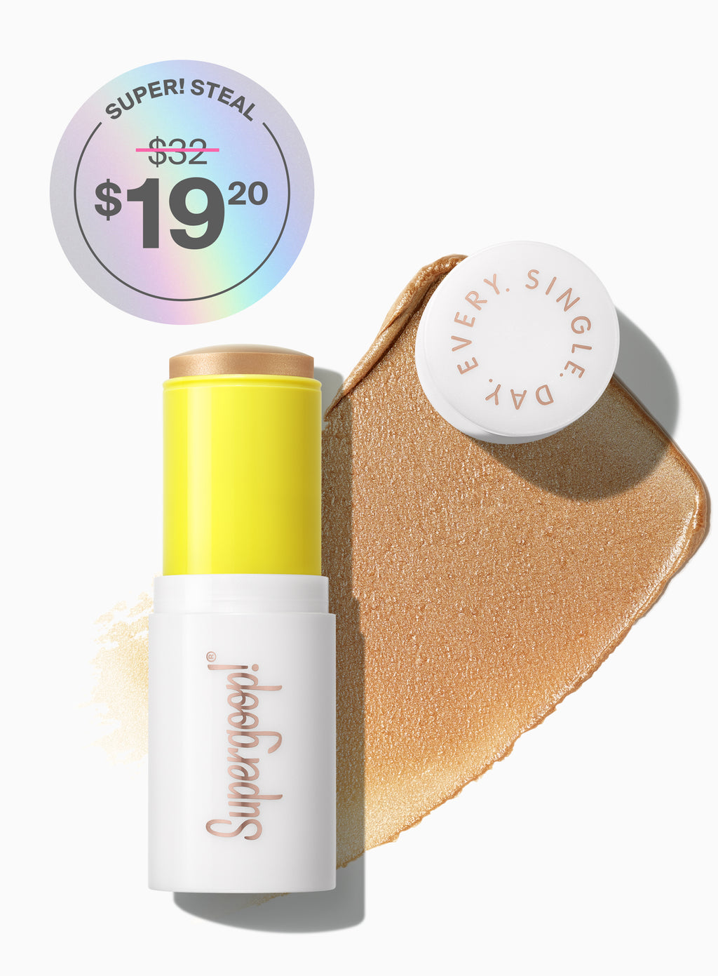 Supergoop! Glowscreen Sunlighter Stick SPF 45 - Tinted Sunscreen Stick