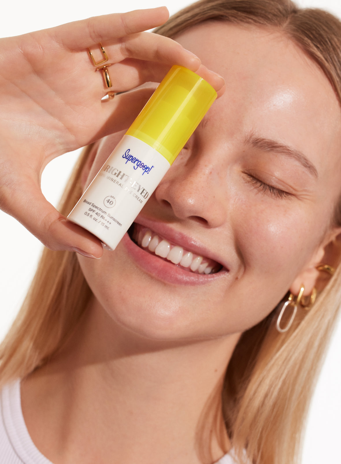 Bright-Eyed 100% Mineral Eye Cream SPF 40 | Eye Sunscreen | Supergoop!