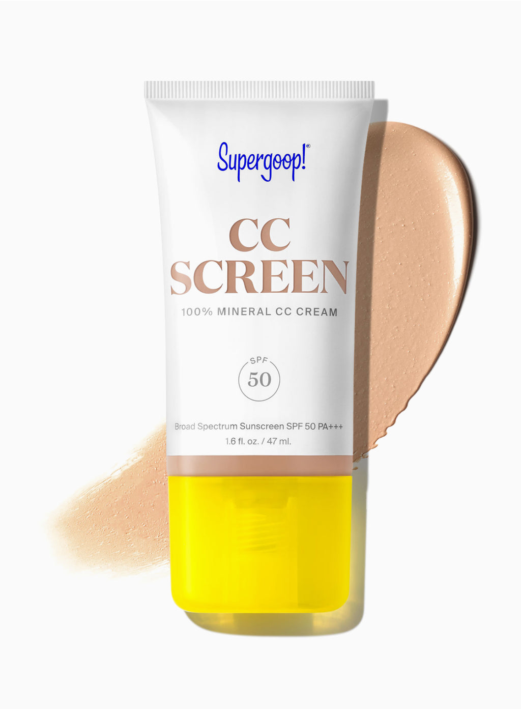 Supergoop! CC Screen 100% Mineral CC Cream SPF 50 | Tinted Sunscreen