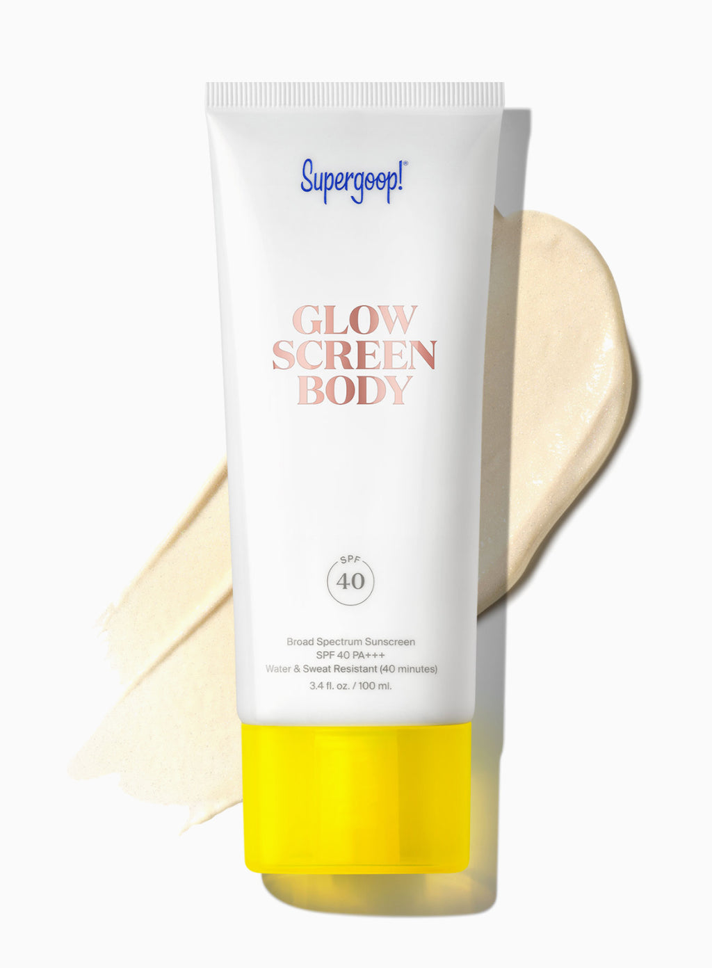 Supergoop! Glowscreen Body SPF 40 - Body Shimmer Sunscreen