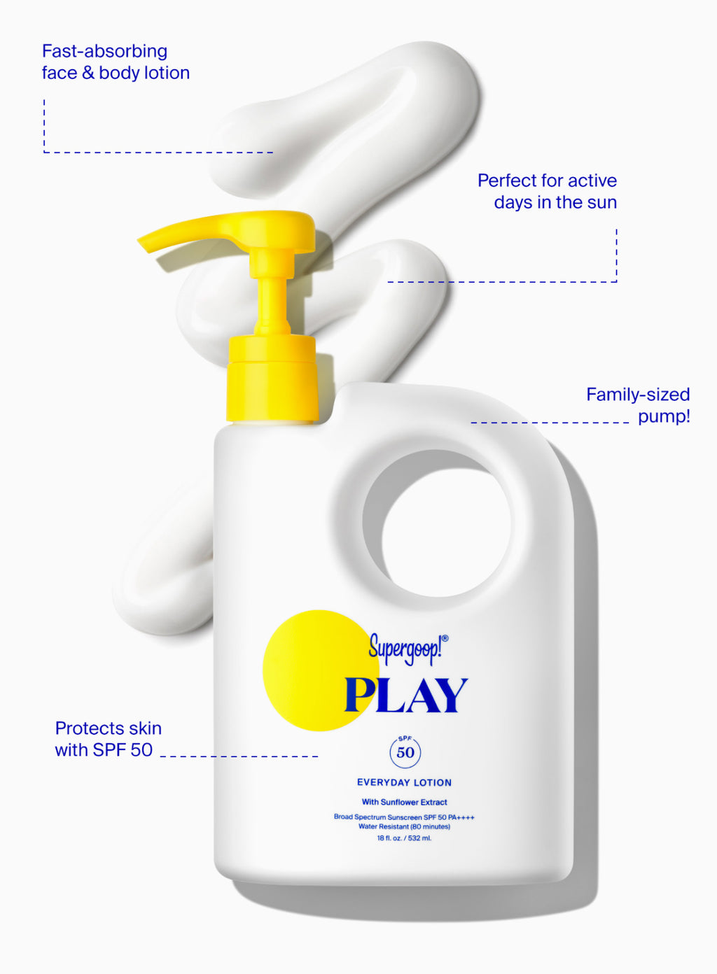 Supergoop! PLAY Sunscreen Lotion Pump & Refill Set
