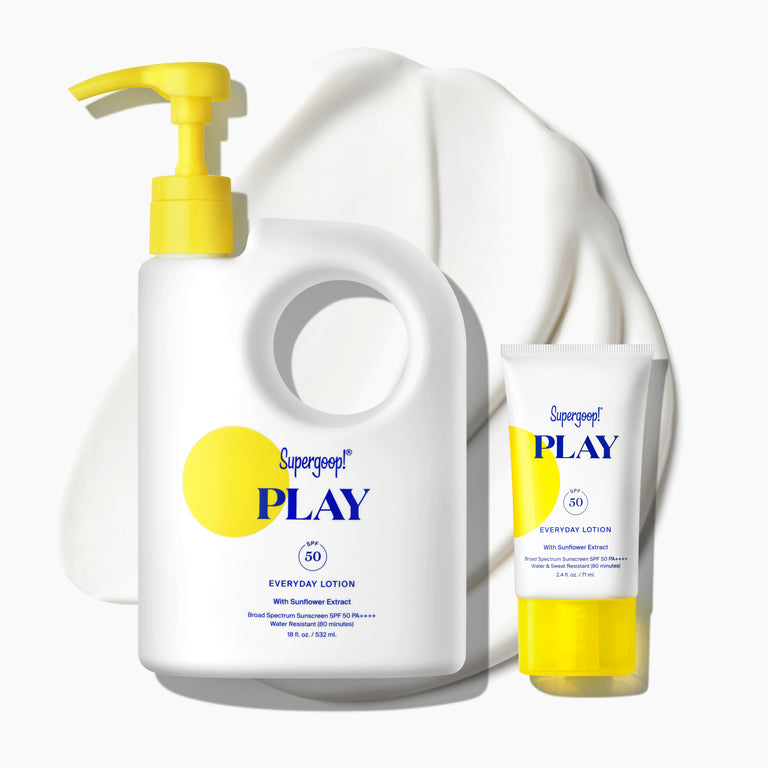 Supergoop! PLAY Home & Away Set - Sunscreen for Travel & Home