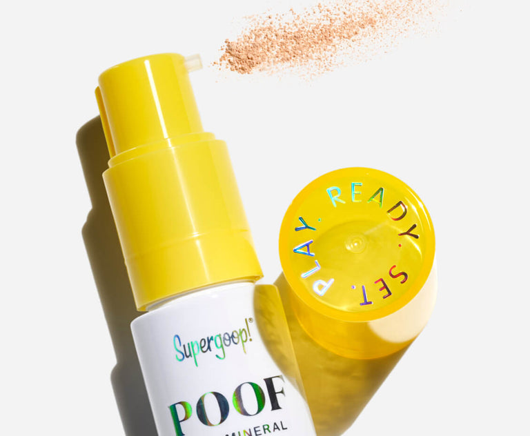 Poof 100% Mineral Part Powder SPF 35 | Hair & Scalp Sunscreen | Supergoop!