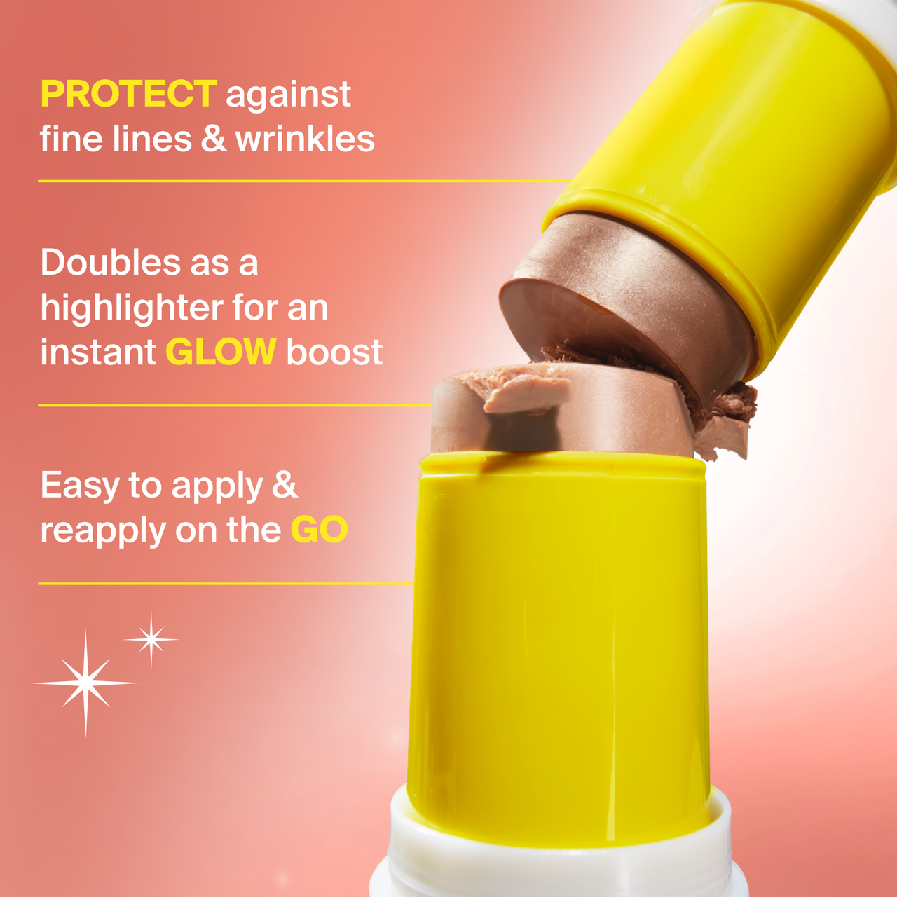 Supergoop! Glowscreen Sunlighter Stick SPF 45 - Tinted Sunscreen Stick