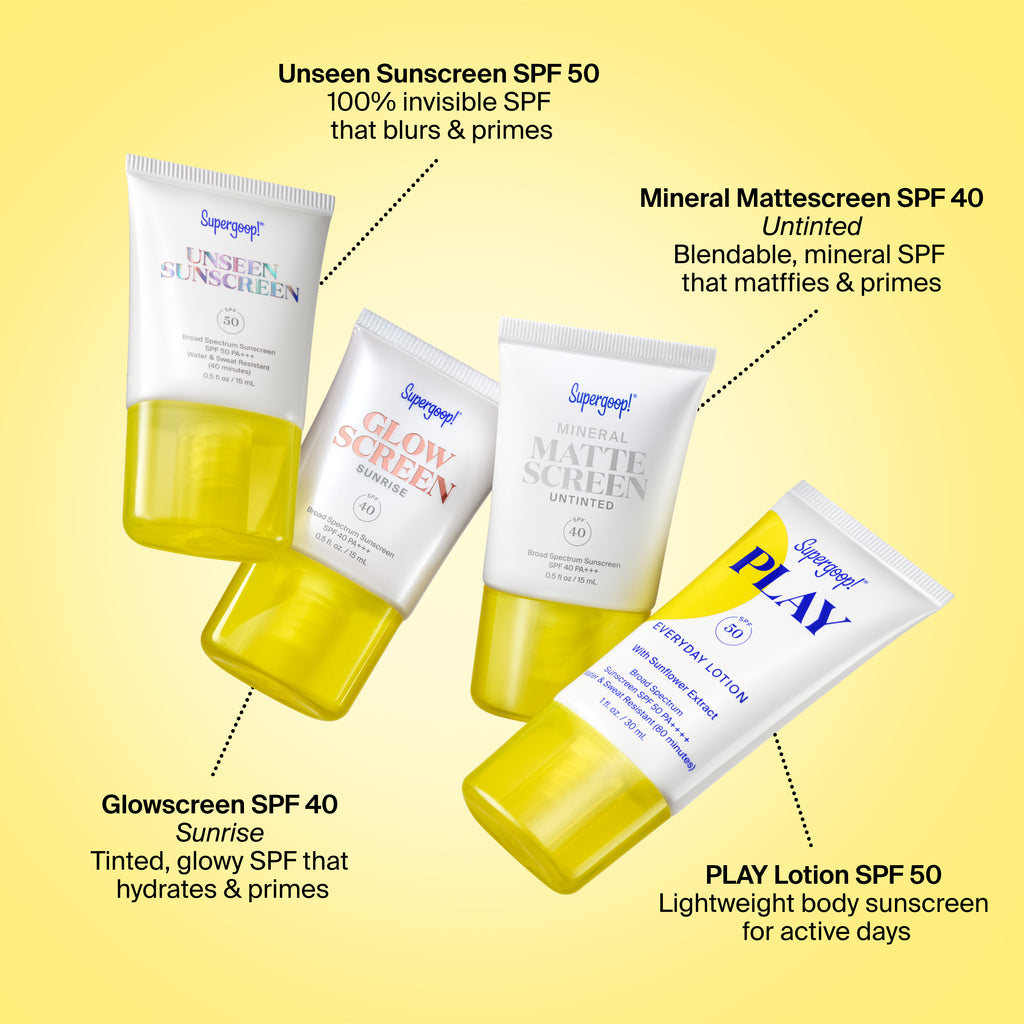 Supergoop! Supergoopies SPF Bestsellers - Sunscreen Set