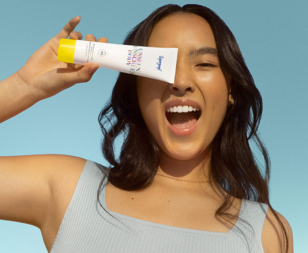 Supergoop! Unseen Sunscreen Body SPF 40 - Clear Sunscreen Gel