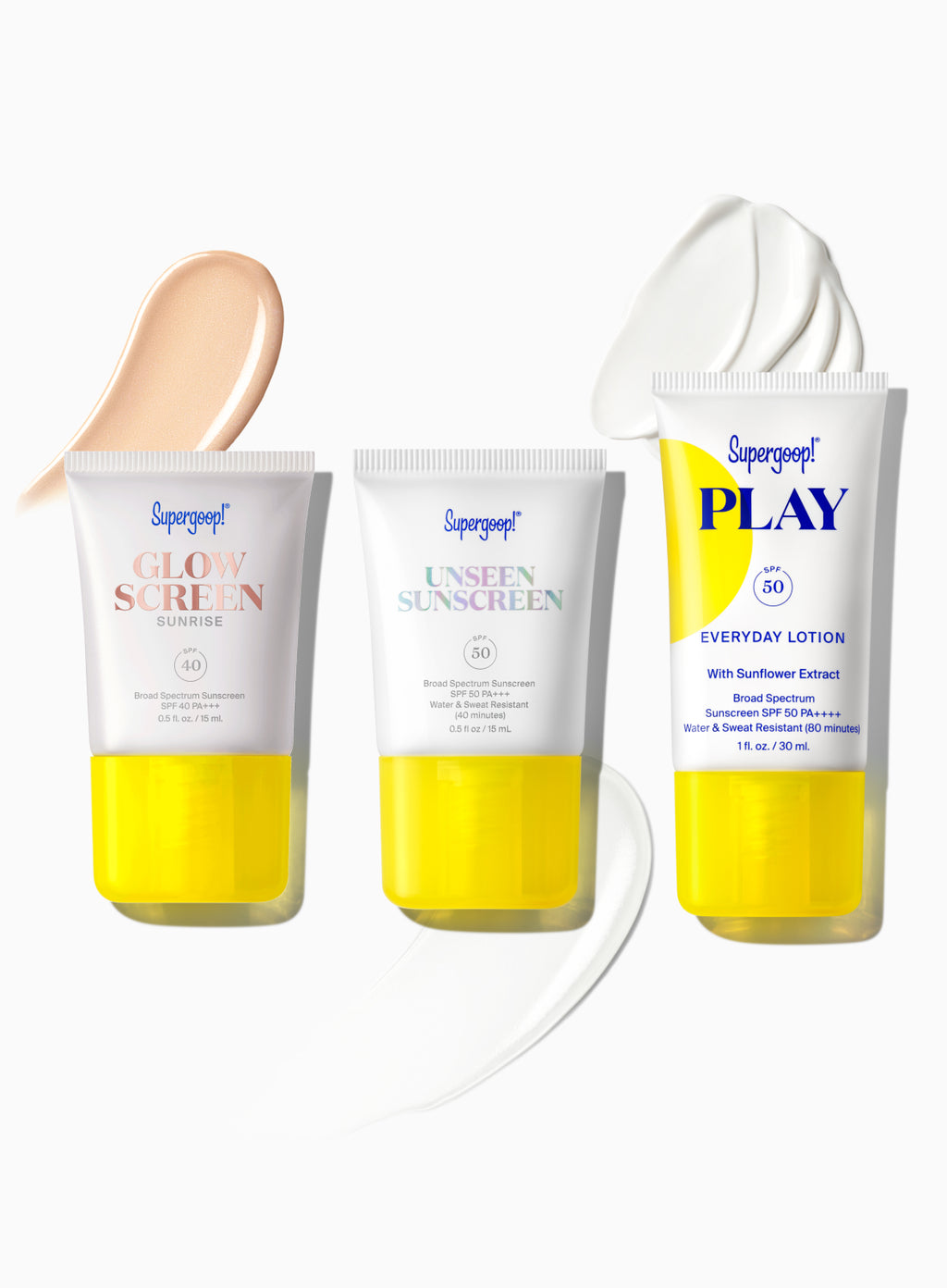 Supergoop! SPF Bestsellers Starter Set - Sunscreen Set