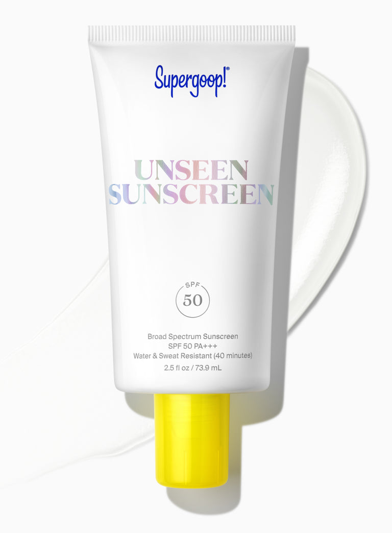 Supergoop! New Unseen Sunscreen SPF 50 - Clear Gel Face Sunscreen