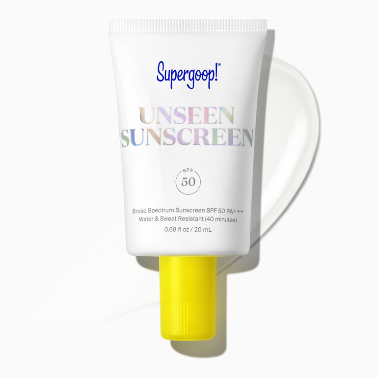 Supergoop! New Unseen Sunscreen SPF 50 - Clear Gel Face Sunscreen